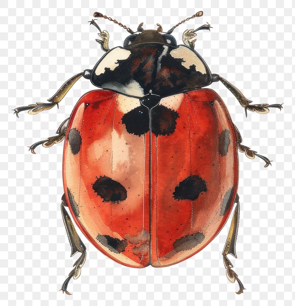 PNG An isolated ladybug illustration | Free PNG - rawpixel