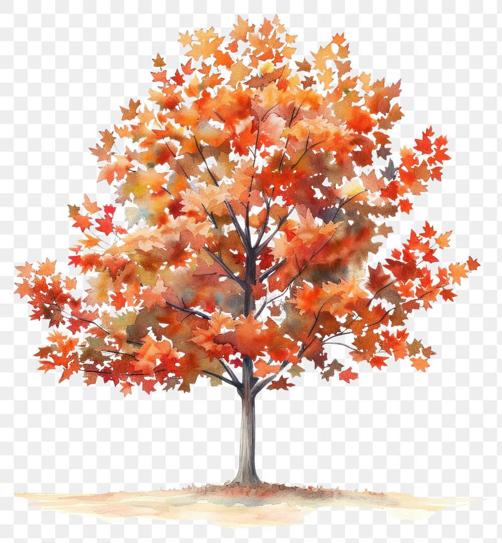 PNG An isolated maple tree | Free PNG - rawpixel