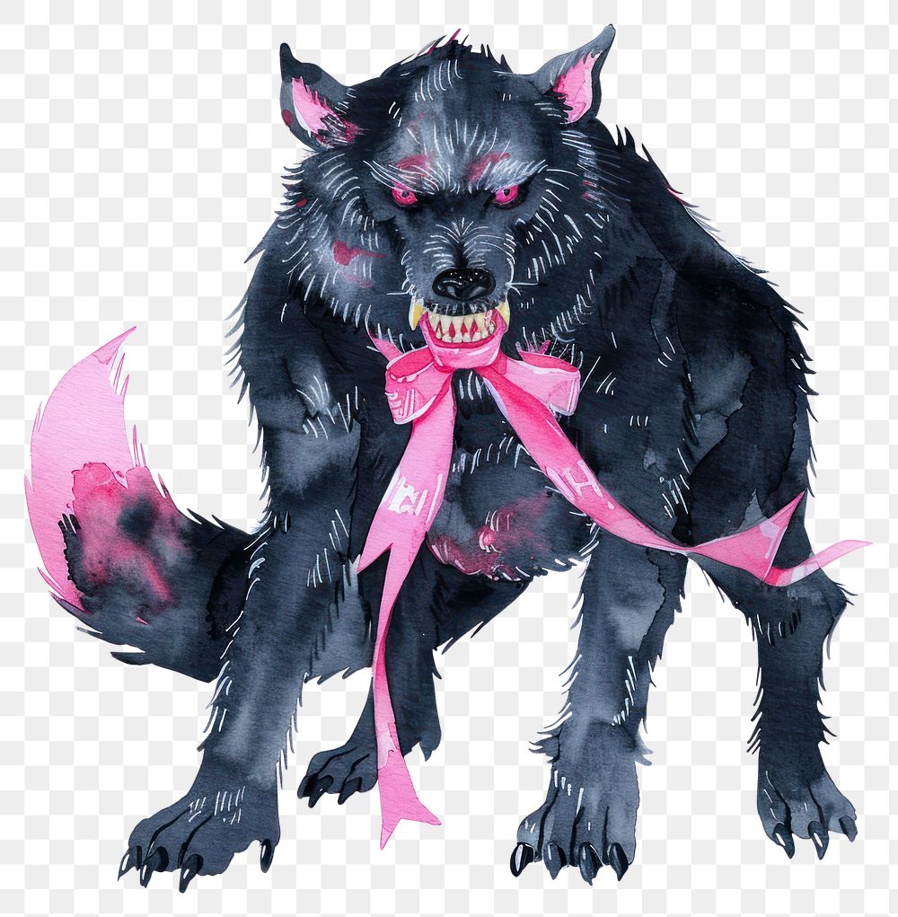 Wolf Watercolor PNG Mammal Images | Free Photos, PNG Stickers ...