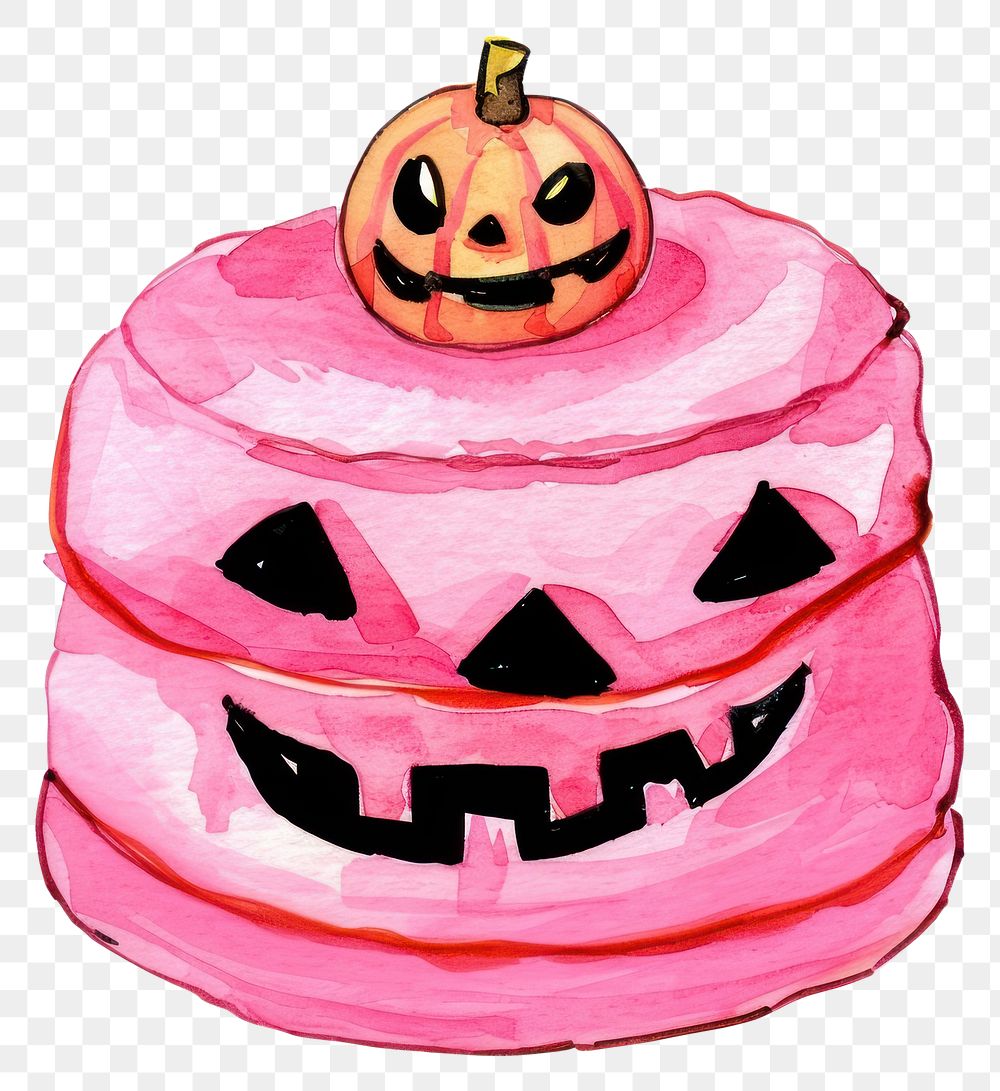 PNG Halloween layer cake illustration | Free PNG - rawpixel