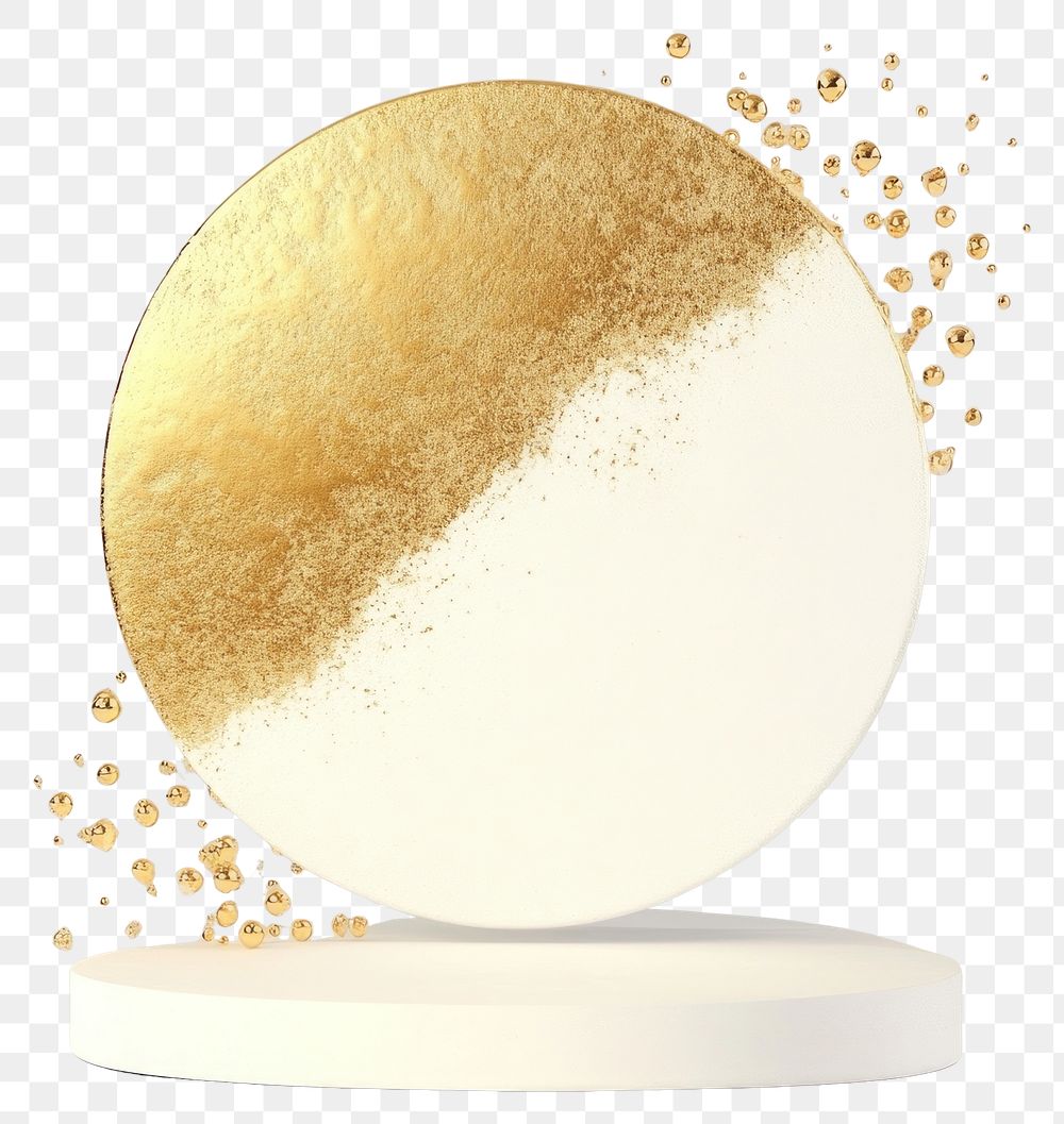 PNG Circular Base illustration golden | Free PNG - rawpixel