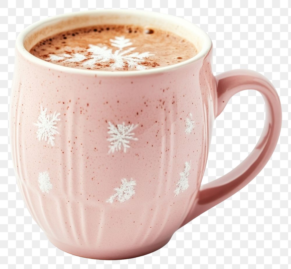 PNG Pink mug hot cocoa | Free PNG - rawpixel