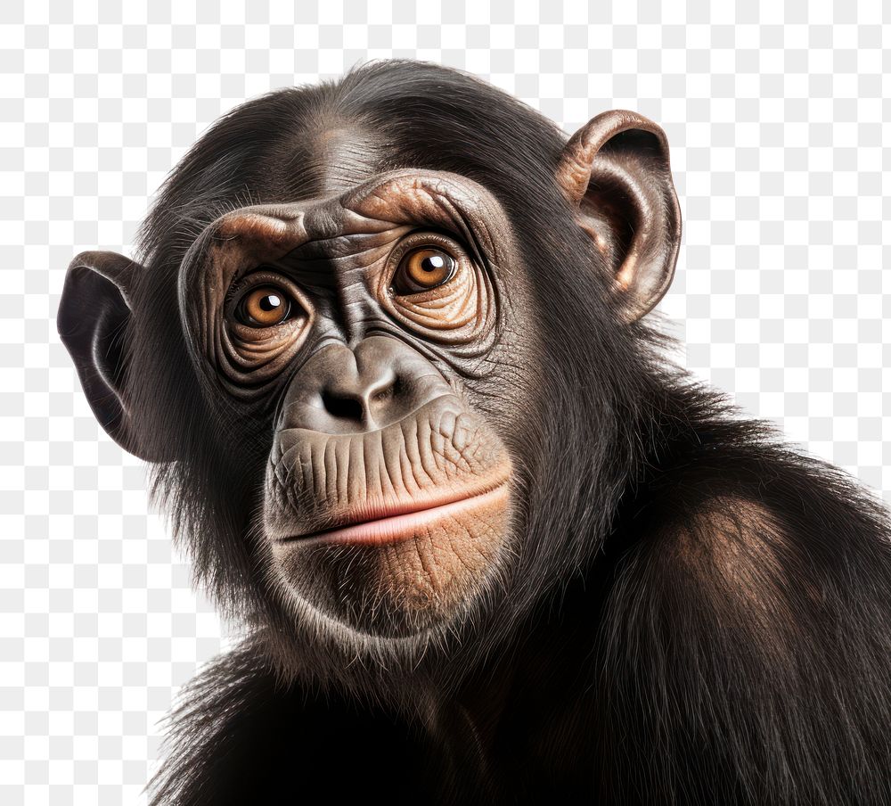 PNG Ape looking confused wildlife | Free PNG - rawpixel