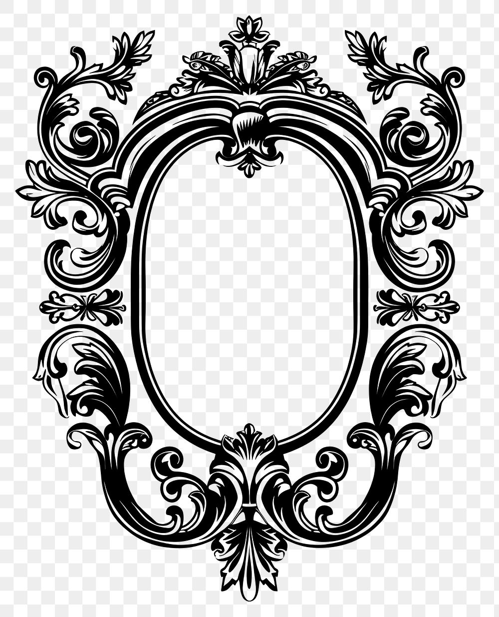 PNG Luxury rectangular mirror pattern | Premium PNG - rawpixel