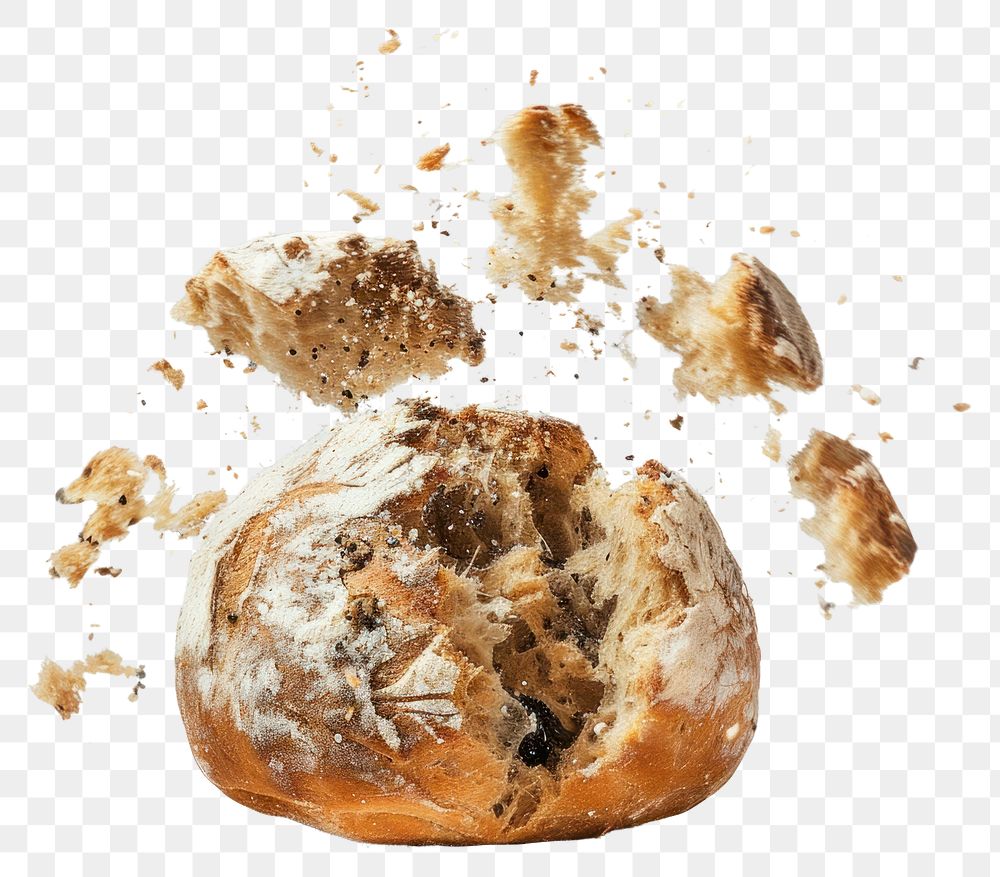 PNG Exploding bread food explosion | Free PNG - rawpixel