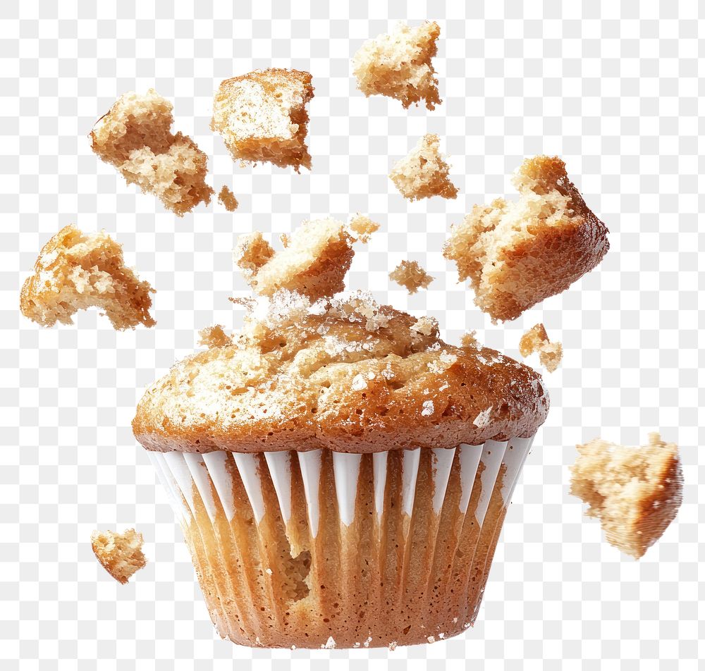 PNG Exploding muffin background dessert | Free PNG - rawpixel