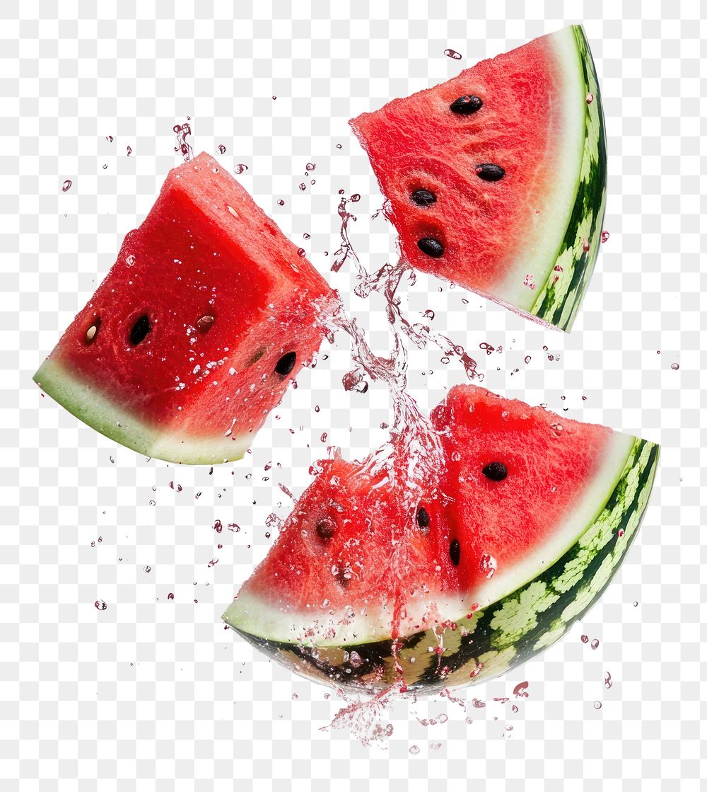 PNG Exploding pieces watermelon fruit | Free PNG - rawpixel