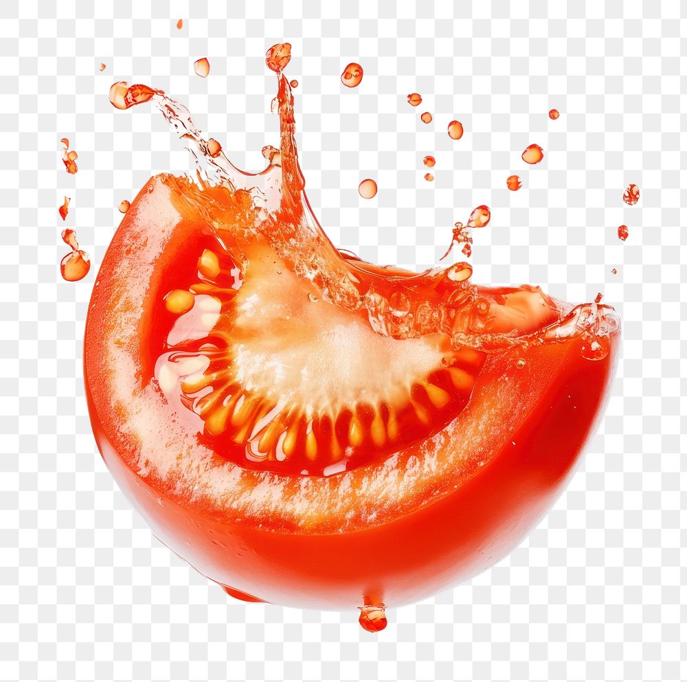PNG Exploding real half tomato | Free PNG - rawpixel