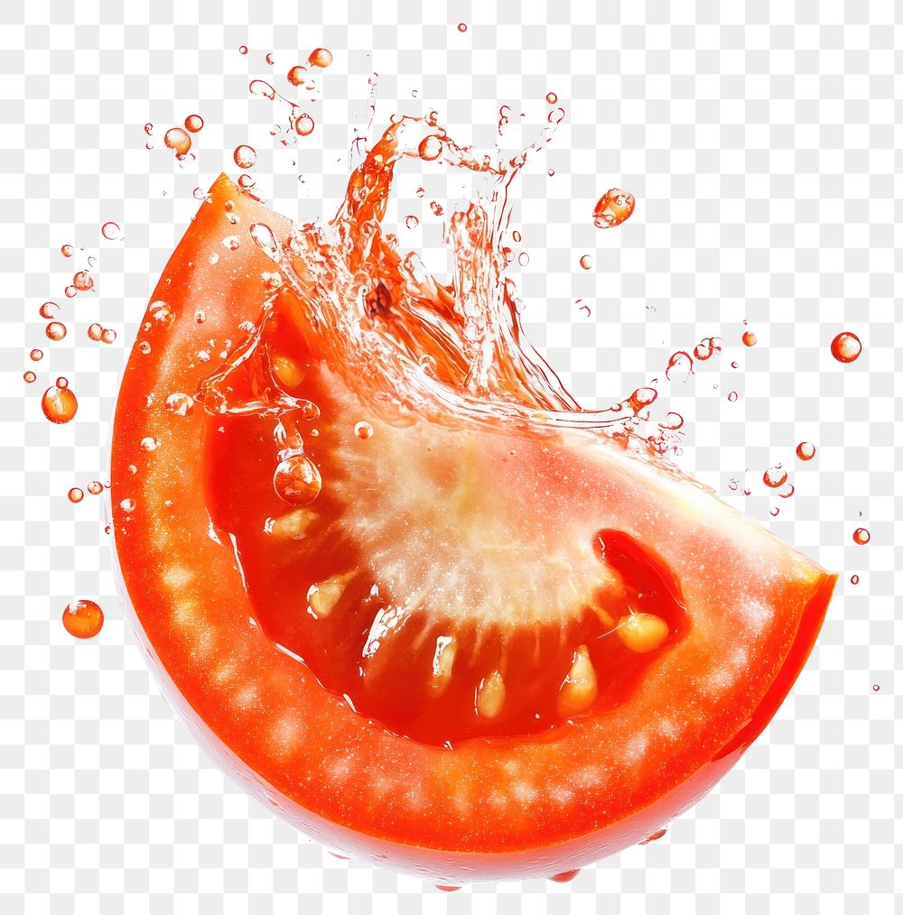 PNG Exploding real half tomato | Free PNG - rawpixel