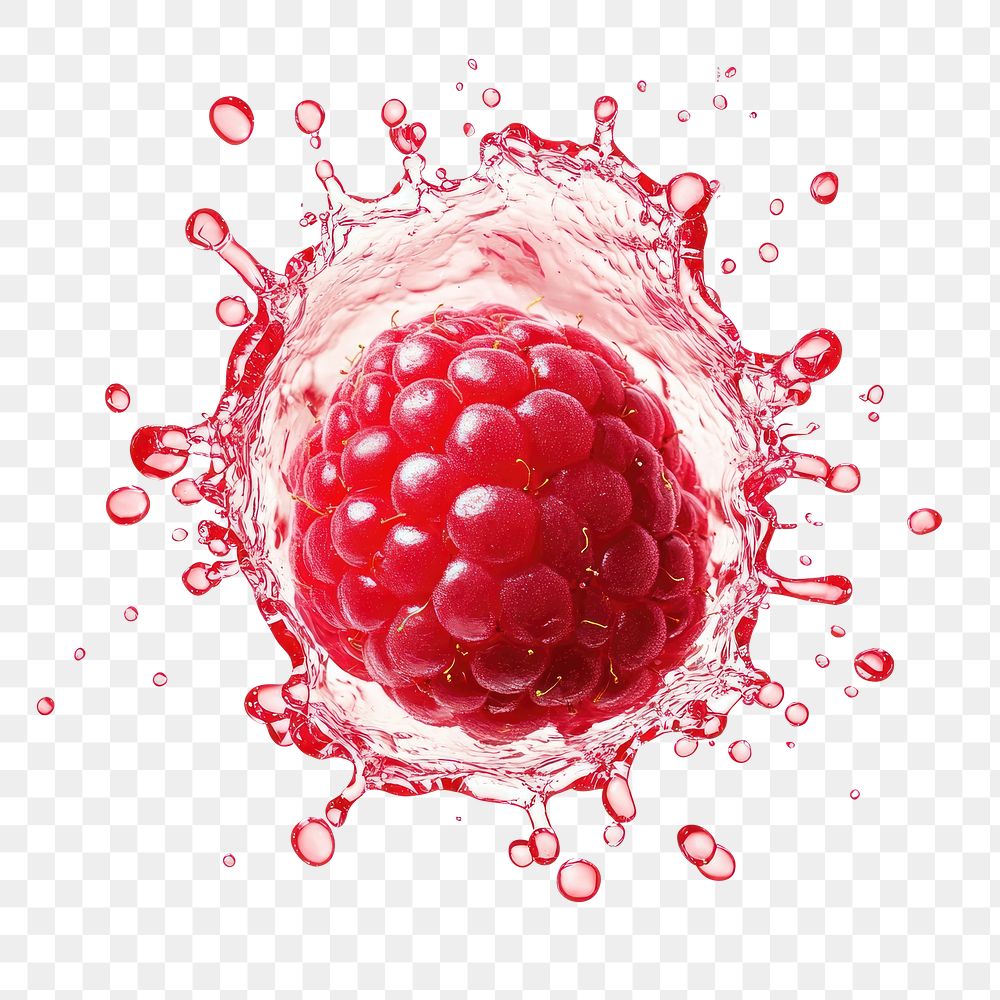 PNG Exploding real raspberry background | Free PNG - rawpixel