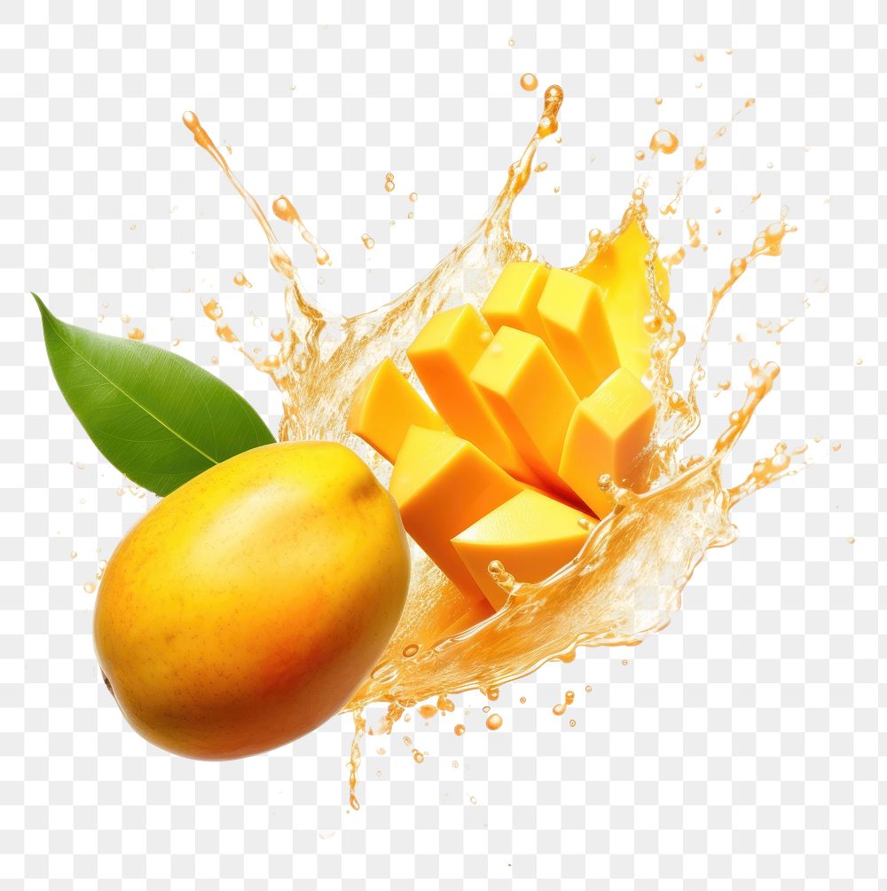 PNG Mango explosion fruit food | Free PNG - rawpixel