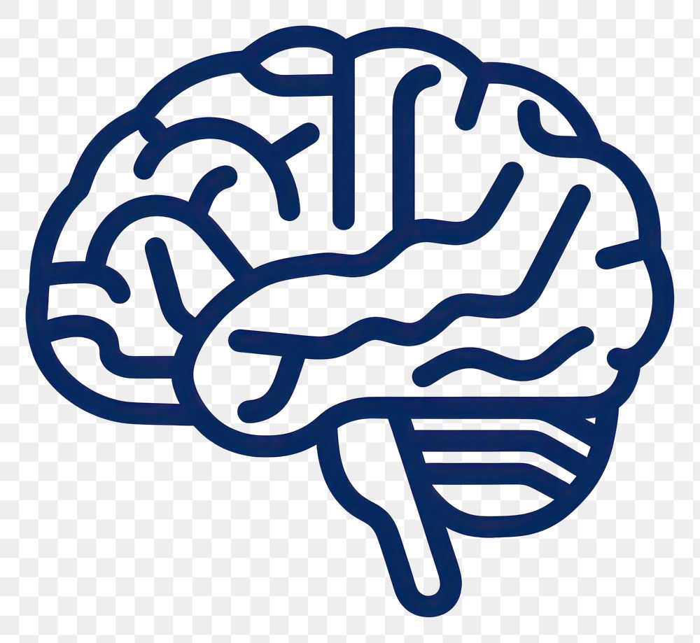 PNG Simple brain illustration icon | Free PNG - rawpixel