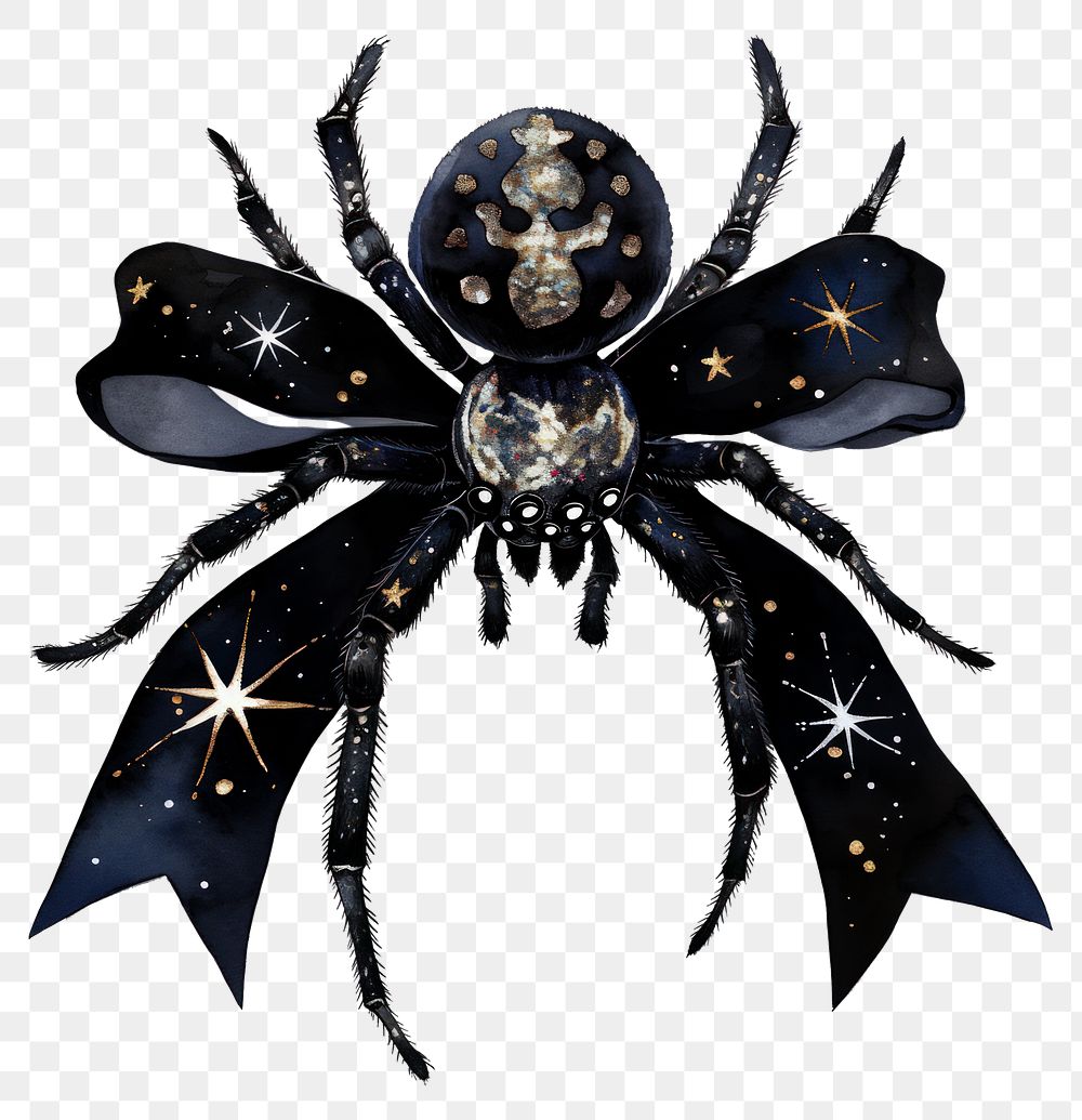 PNG Spider illustration fantasy art. | Free PNG - rawpixel