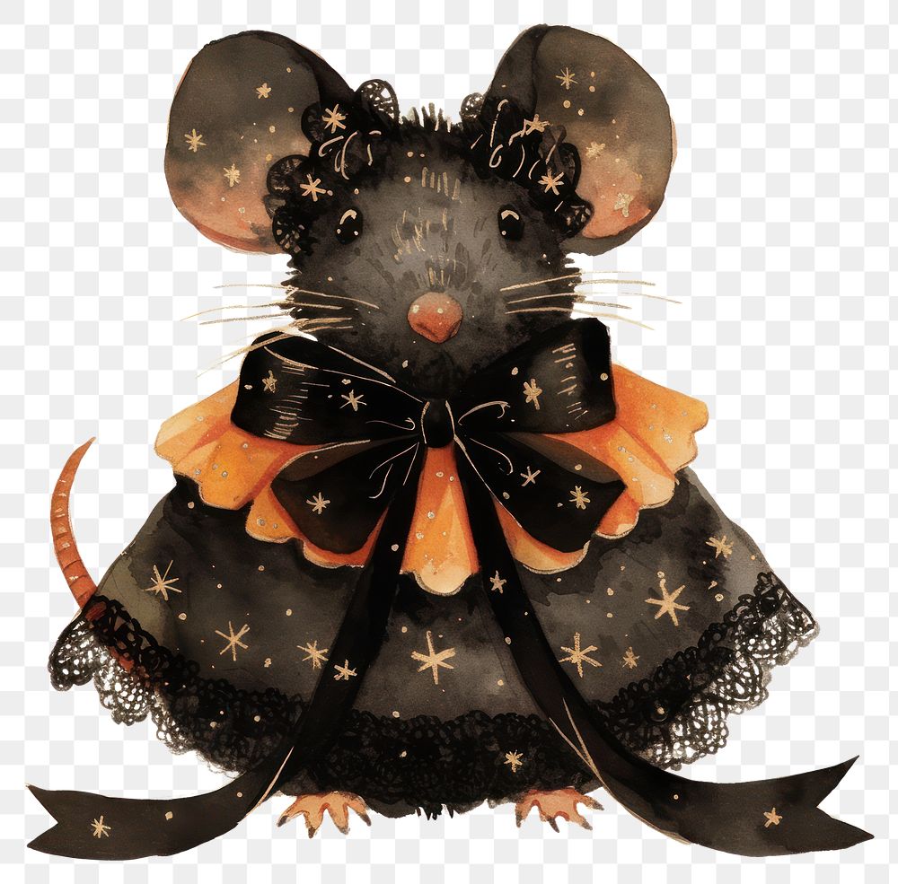 PNG Rat illustration halloween animal. | Free PNG - rawpixel