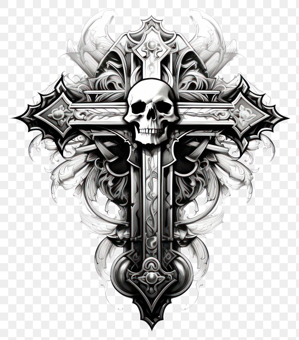 PNG Cool cross symbol spirituality | Premium PNG - rawpixel