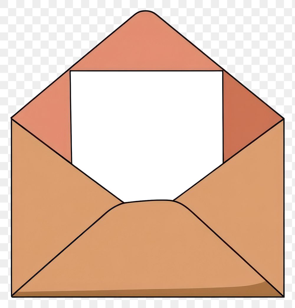 PNG Opened light brown envelope | Free PNG - rawpixel