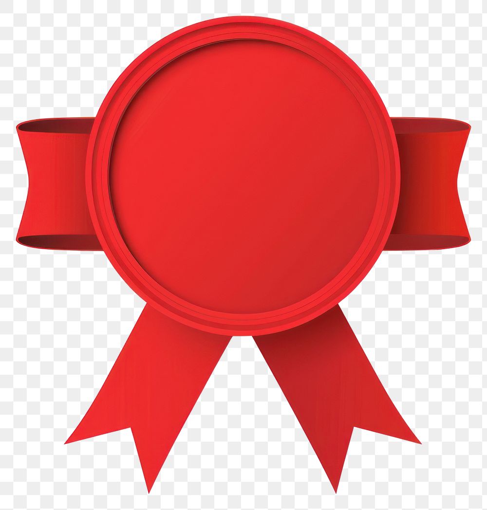 PNG Bold red circle ribbon | Free PNG - rawpixel