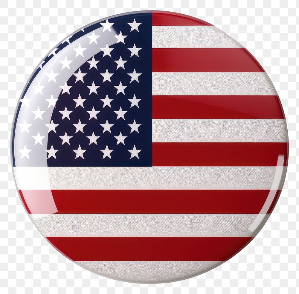 PNG USA flag symbol button. | Free PNG - rawpixel