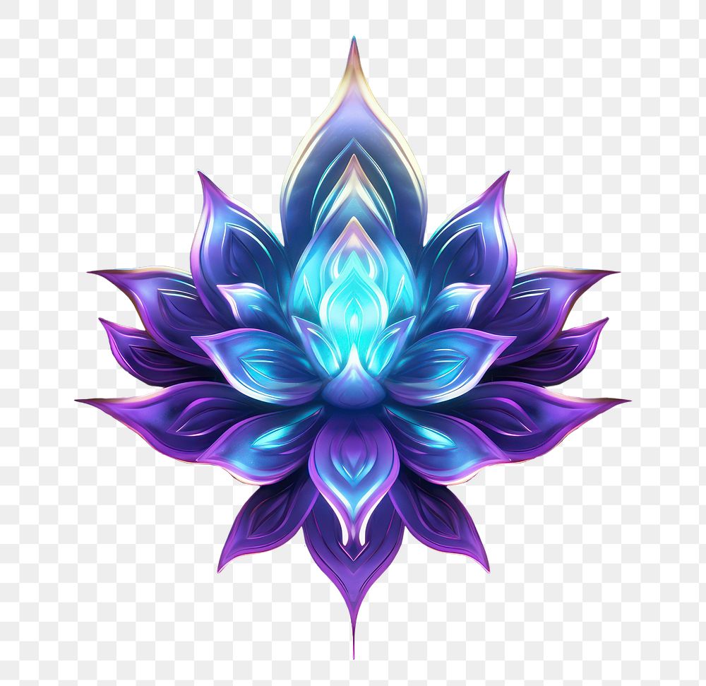 PNG Lotus pattern purple flower. | Free PNG - rawpixel