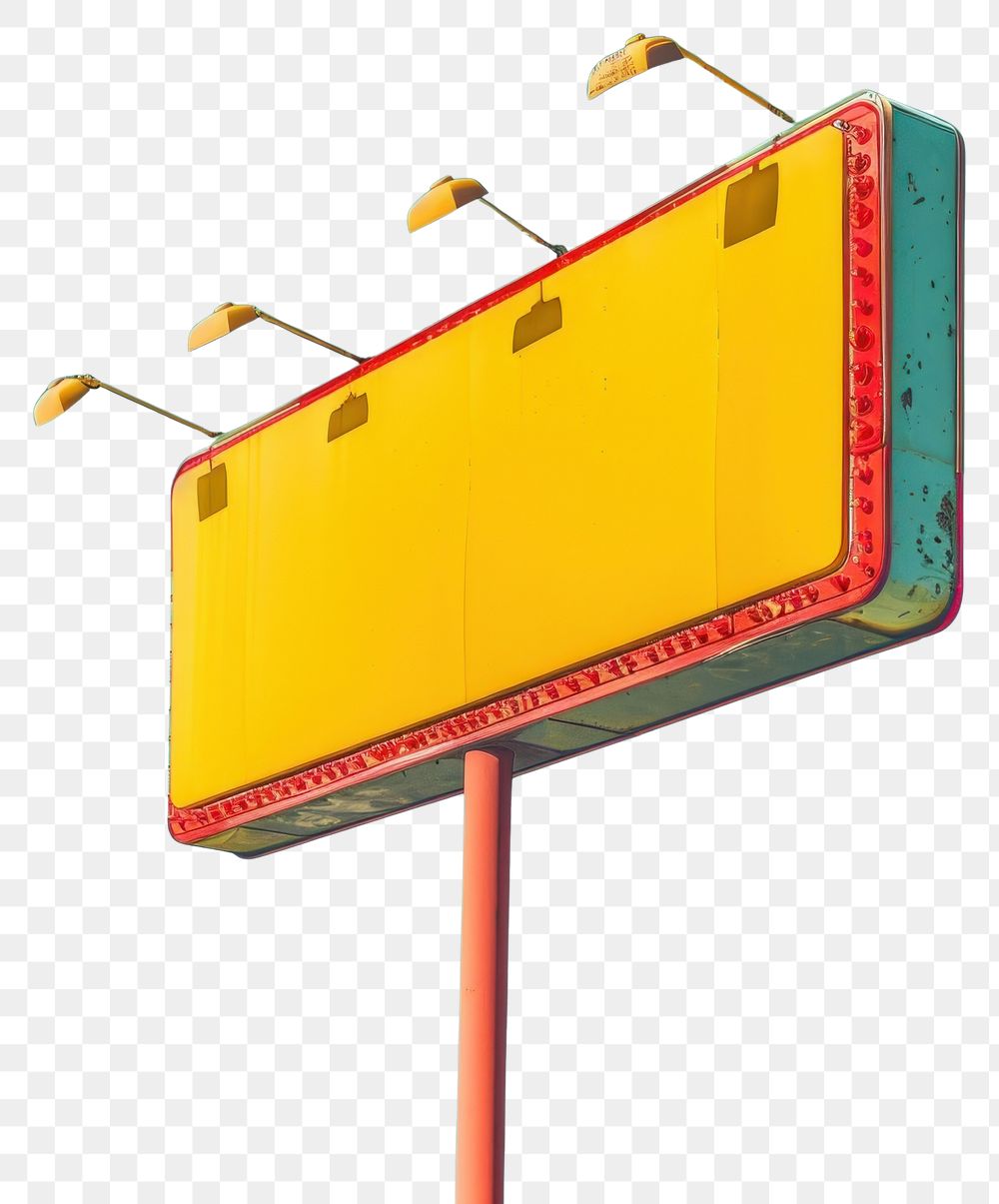 PNG vibrant sign advertisement billboard | Free PNG - rawpixel