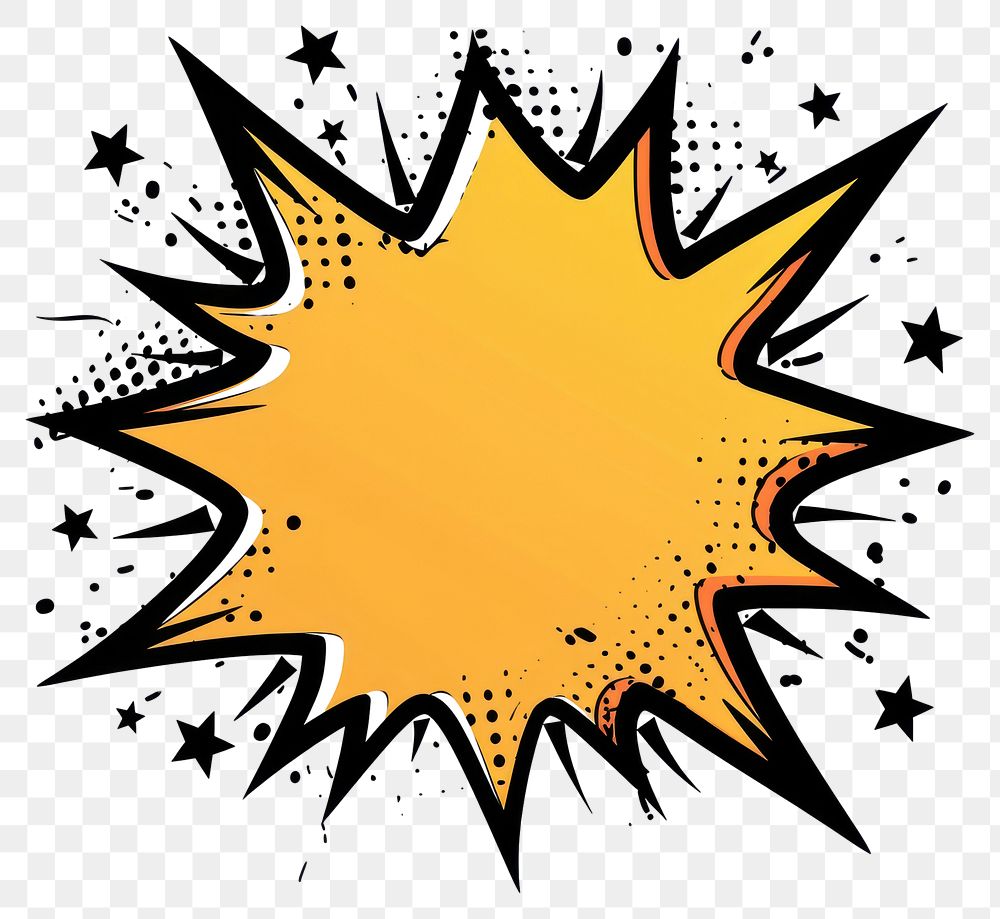 PNG Comic-style burst graphic dynamic | Free PNG - rawpixel