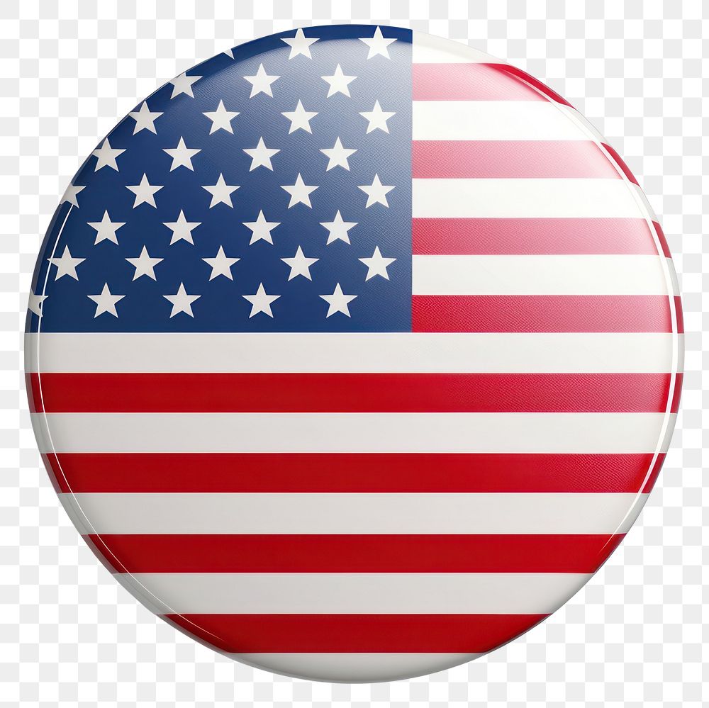 PNG USA flag symbol button. | Free PNG - rawpixel