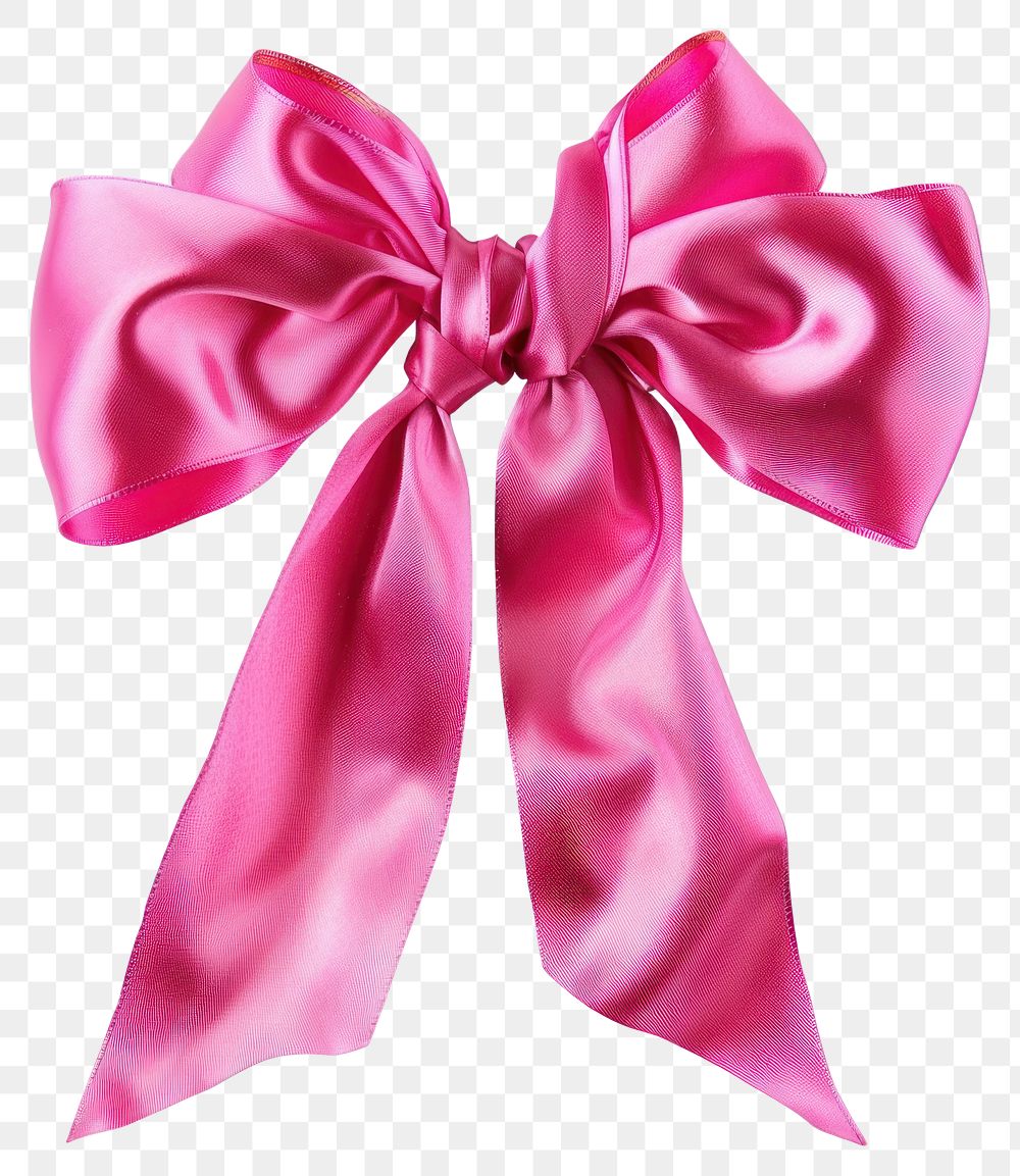 PNG Hot pink ribbon bow | Free PNG - rawpixel