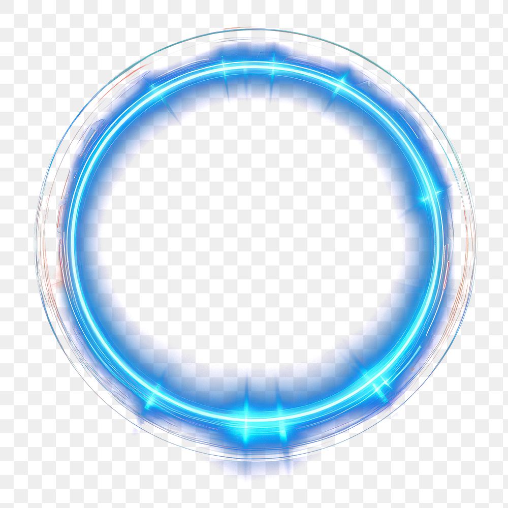 PNG Circle light technology night | Free PNG - rawpixel