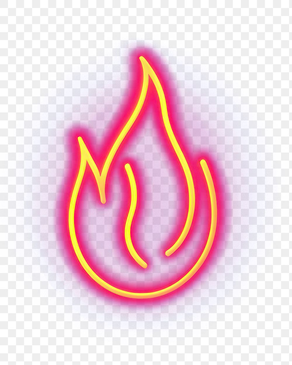 PNG Flame neon illustration background. | Premium Icons - rawpixel