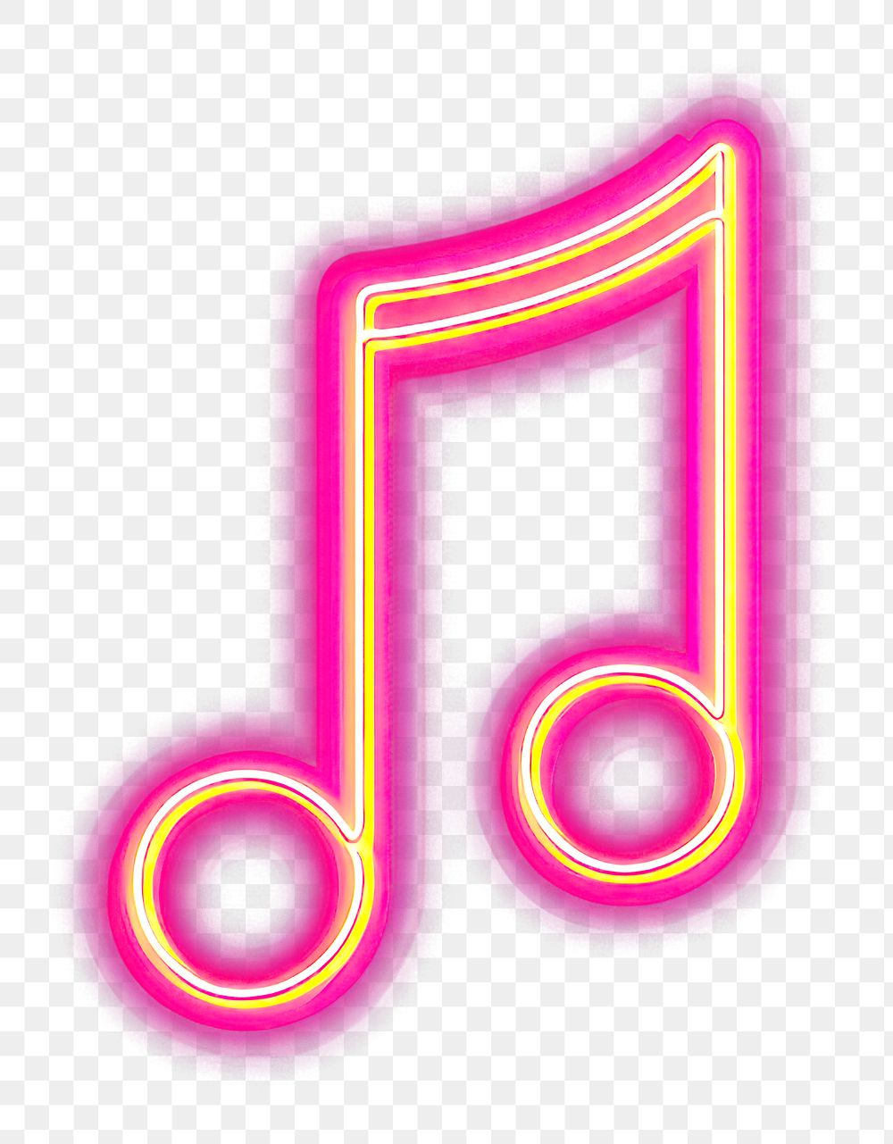 PNG Music note neon illustration | Free Icons - rawpixel
