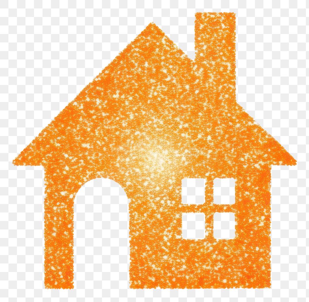 PNG Orange house icon shape | Free PNG - rawpixel