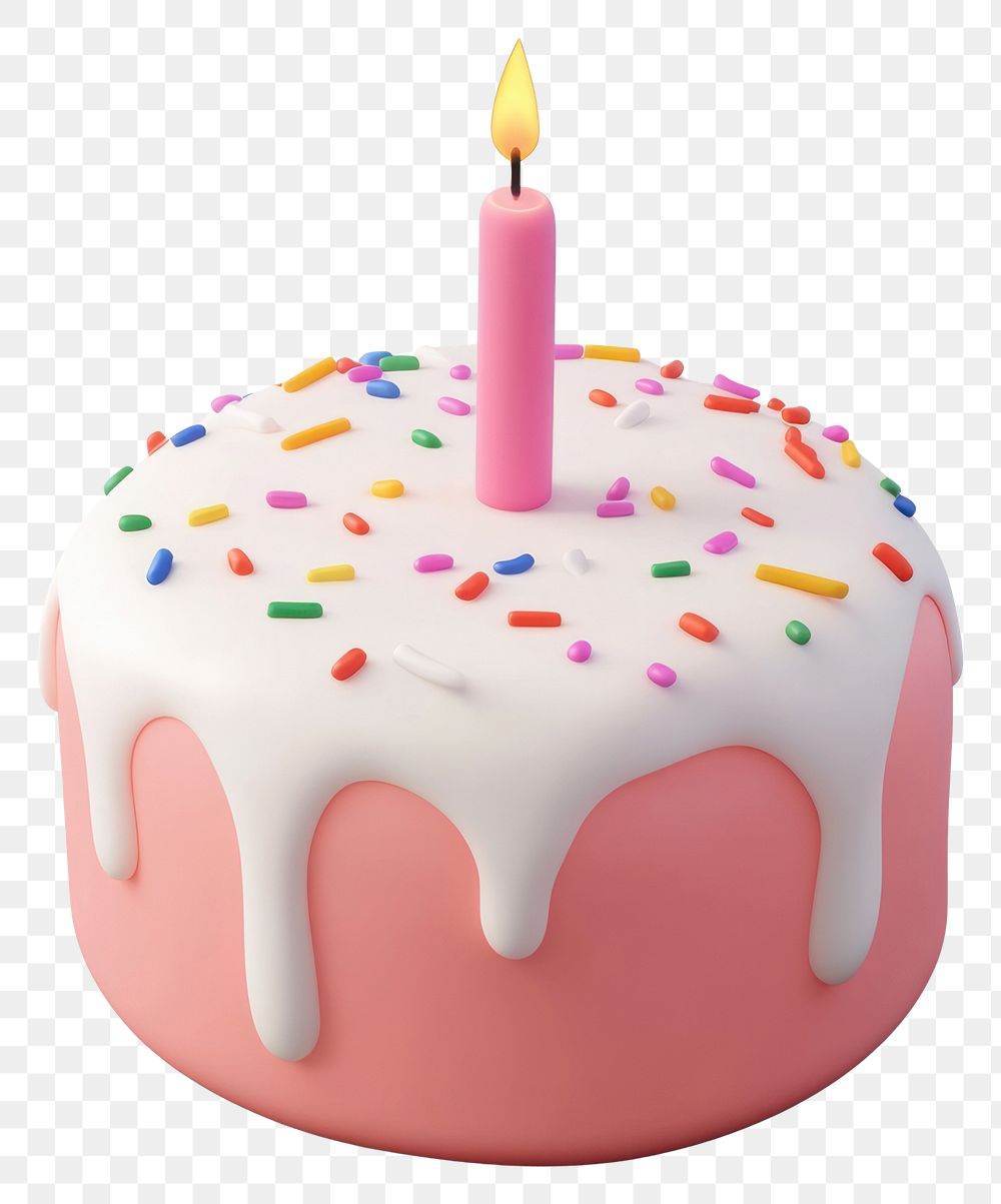 PNG Simple pink tone cake | Free PNG - rawpixel