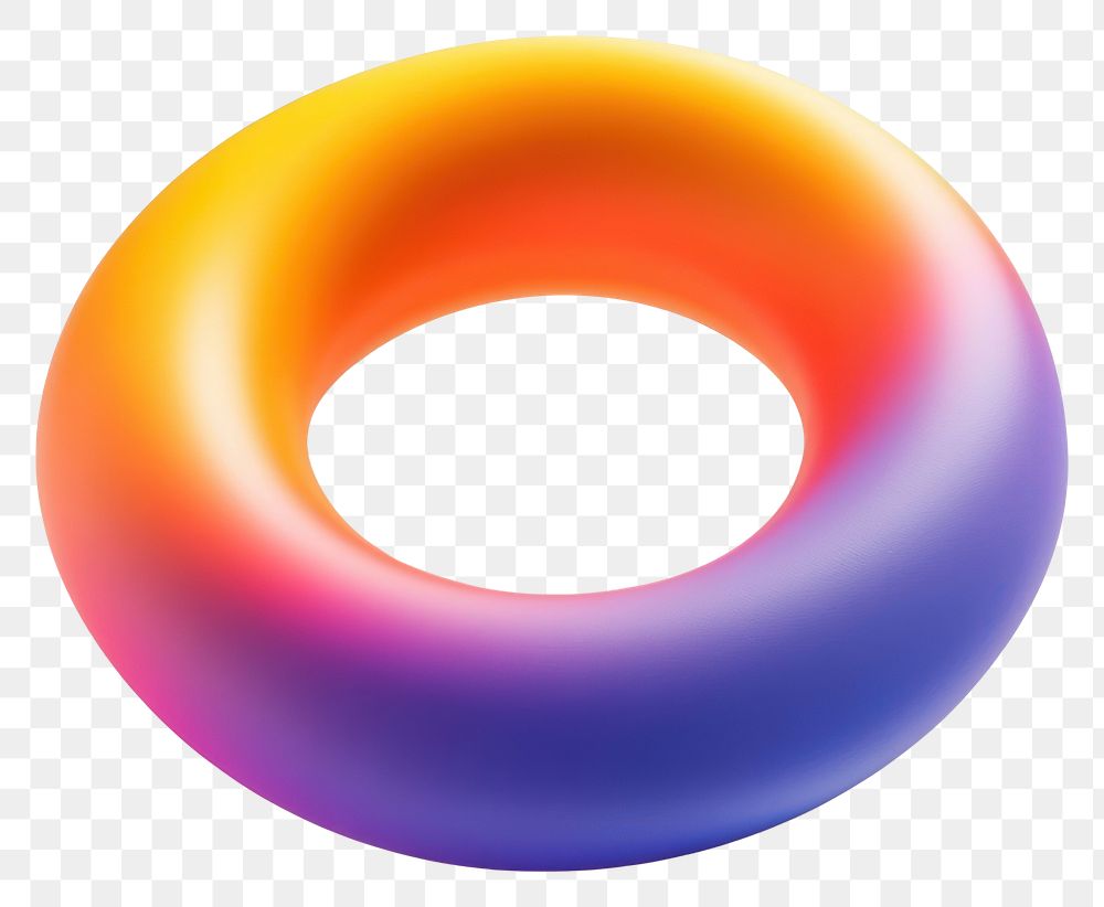 PNG Hoop shape illustration gradient | Free PNG - rawpixel