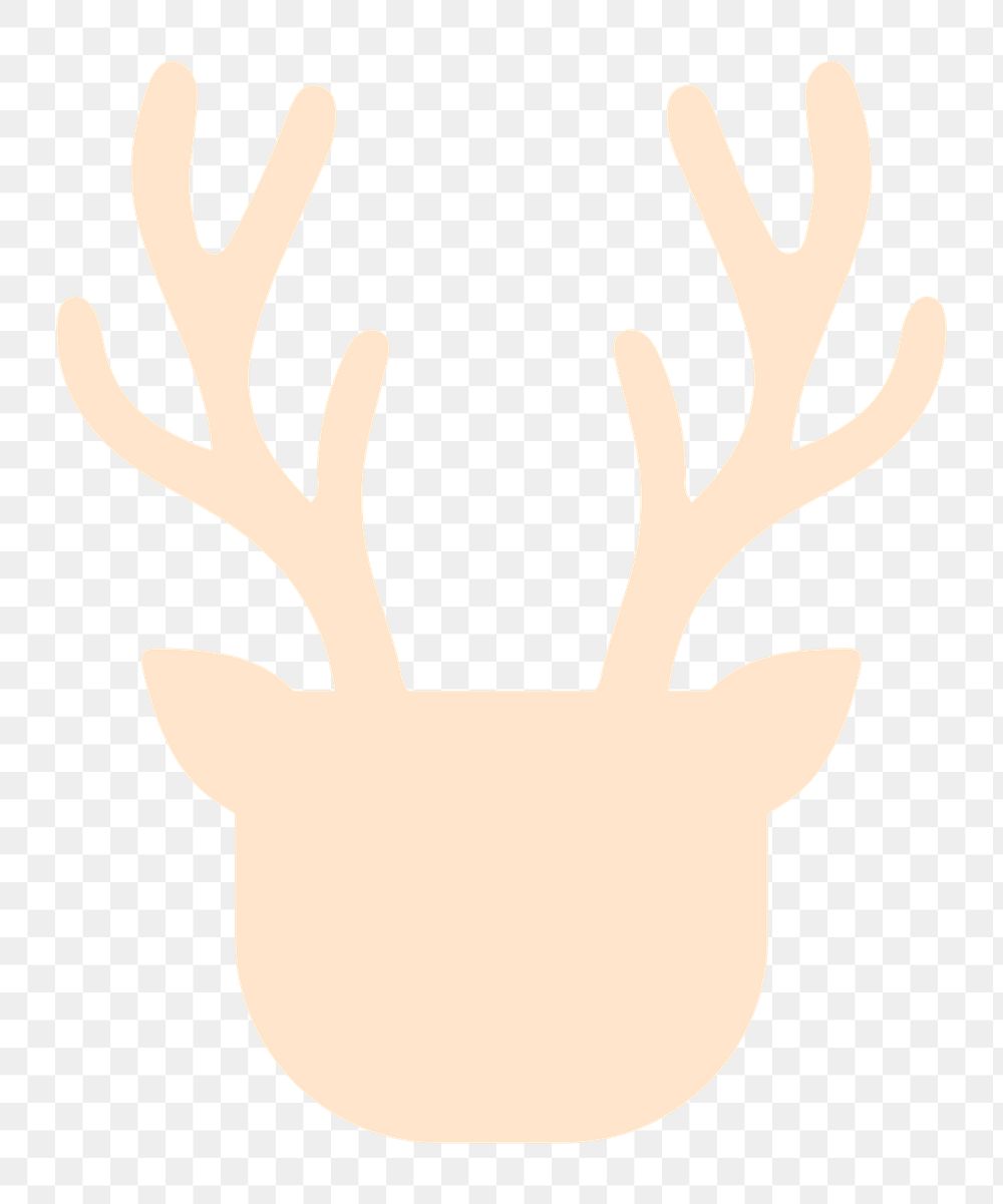 Reindeer head png Christmas decorative | Free PNG - rawpixel