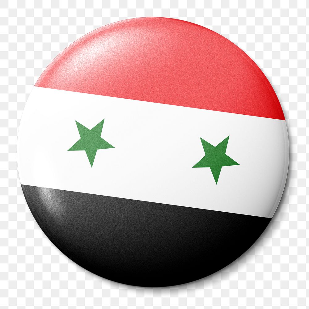 Syria flag png round badge | Free PNG - rawpixel