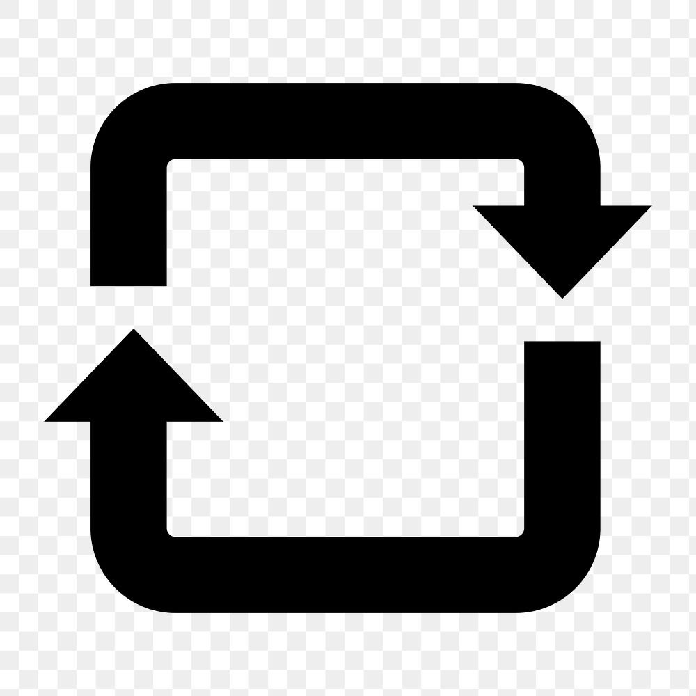PNG Black loop arrow icon | Free PNG - rawpixel
