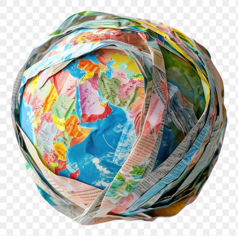 PNG globe made entirely Collage | Premium PNG - rawpixel