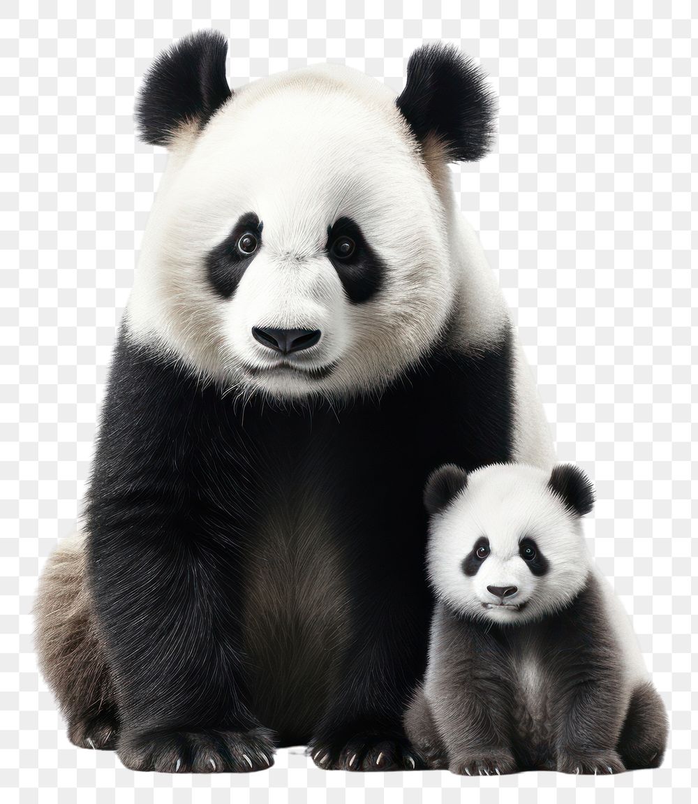 PNG Mother panda and baby | Free PNG - rawpixel