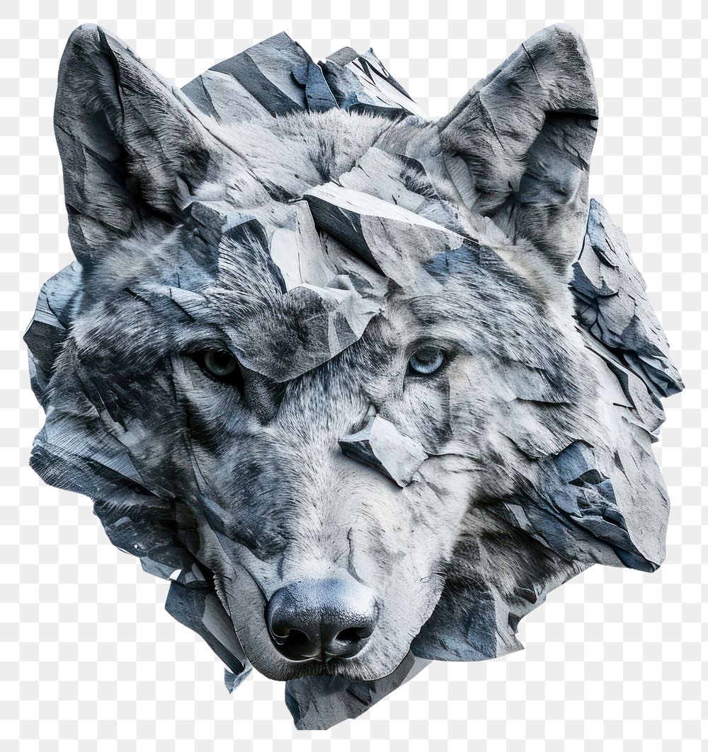 PNG Rock heavy element Wolf | Free PNG - rawpixel