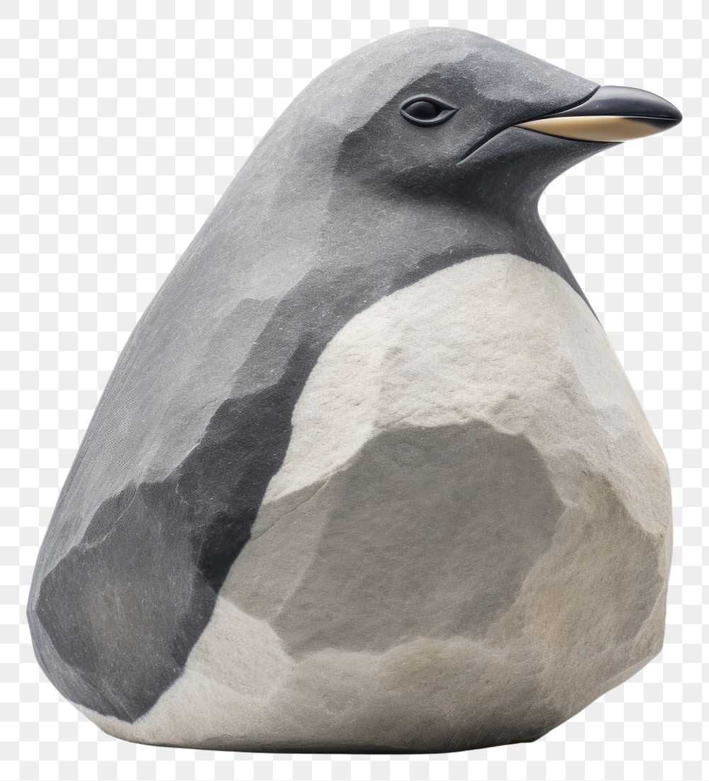 PNG Rock heavy element Penguin | Premium PNG - rawpixel