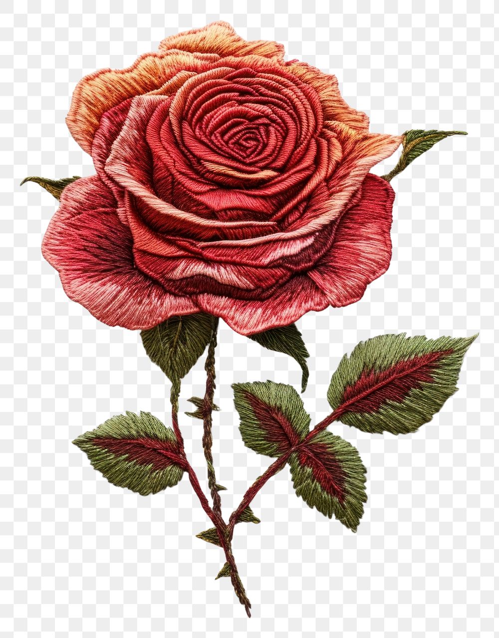 PNG symetry rose embroidery pattern | Premium PNG - rawpixel