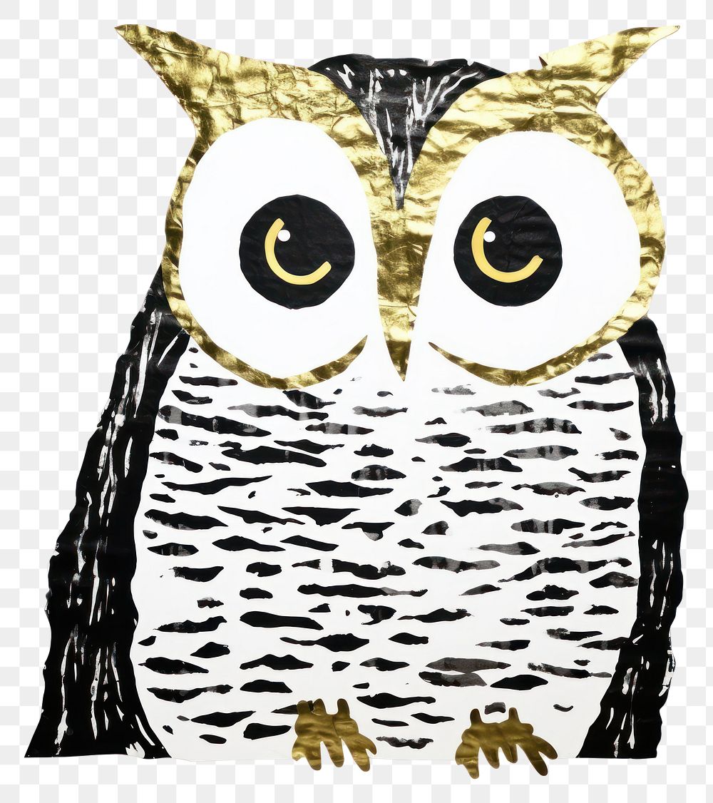 PNG Owl ripped paper animal | Premium PNG - rawpixel