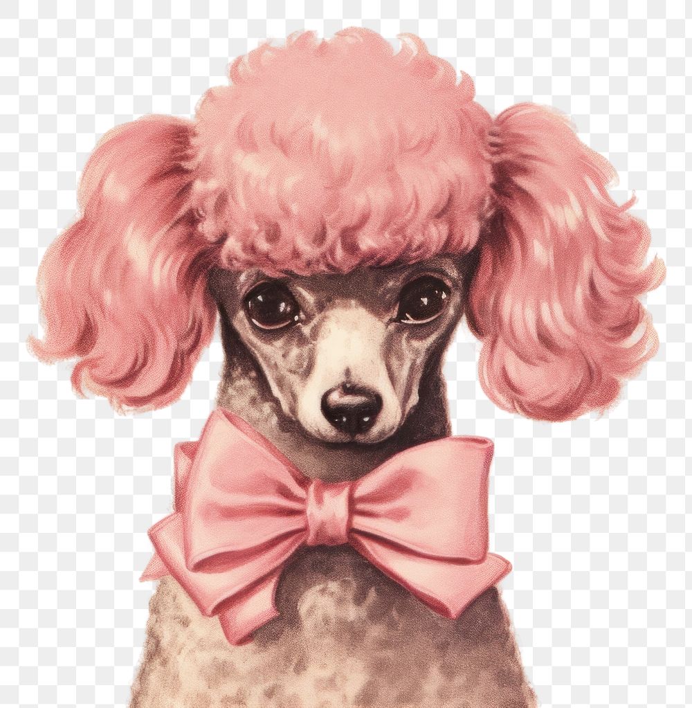 PNG Poodle mammal animal pet | Free PNG - rawpixel