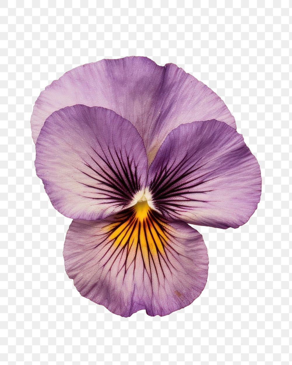 PNG Real Pressed Pansy flower | Premium PNG - rawpixel