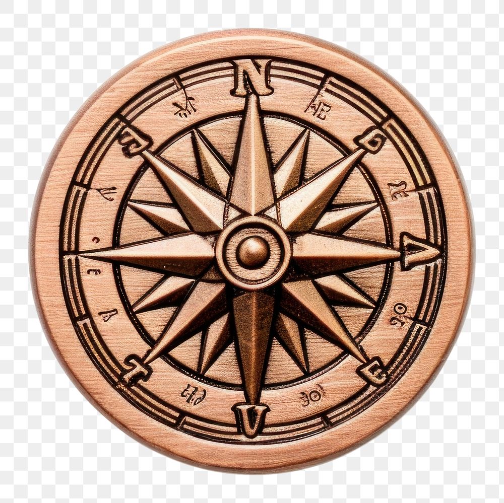 PNG Compass Seal Wax Stamp | Free PNG - rawpixel