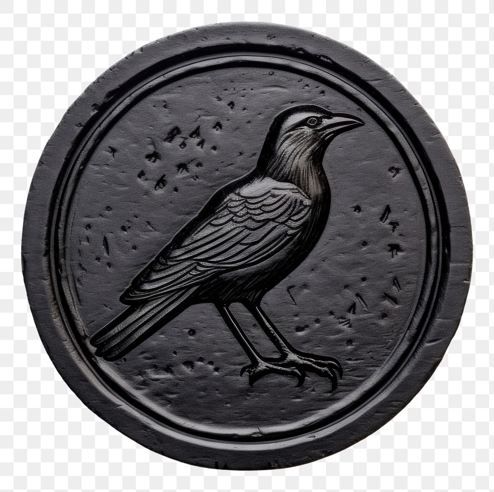 PNG Crow Seal Wax Stamp | Free PNG - rawpixel