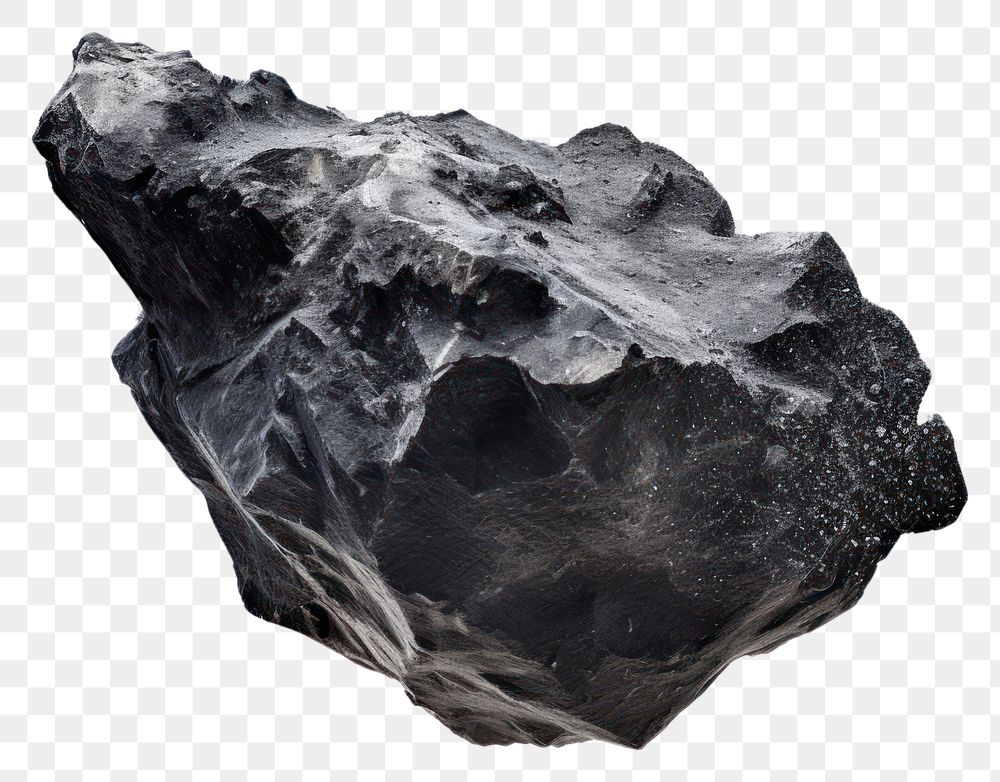 PNG Black meteor mineral rock | Premium PNG - rawpixel
