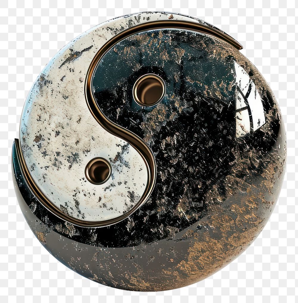 PNG Yin yang sphere ball | Free PNG - rawpixel