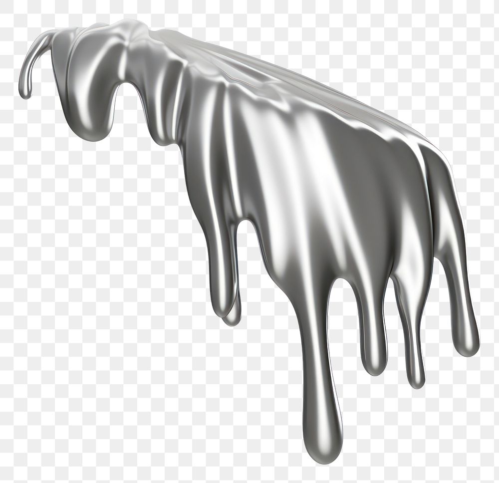 PNG Dripping hand silver metal | Premium PNG - rawpixel