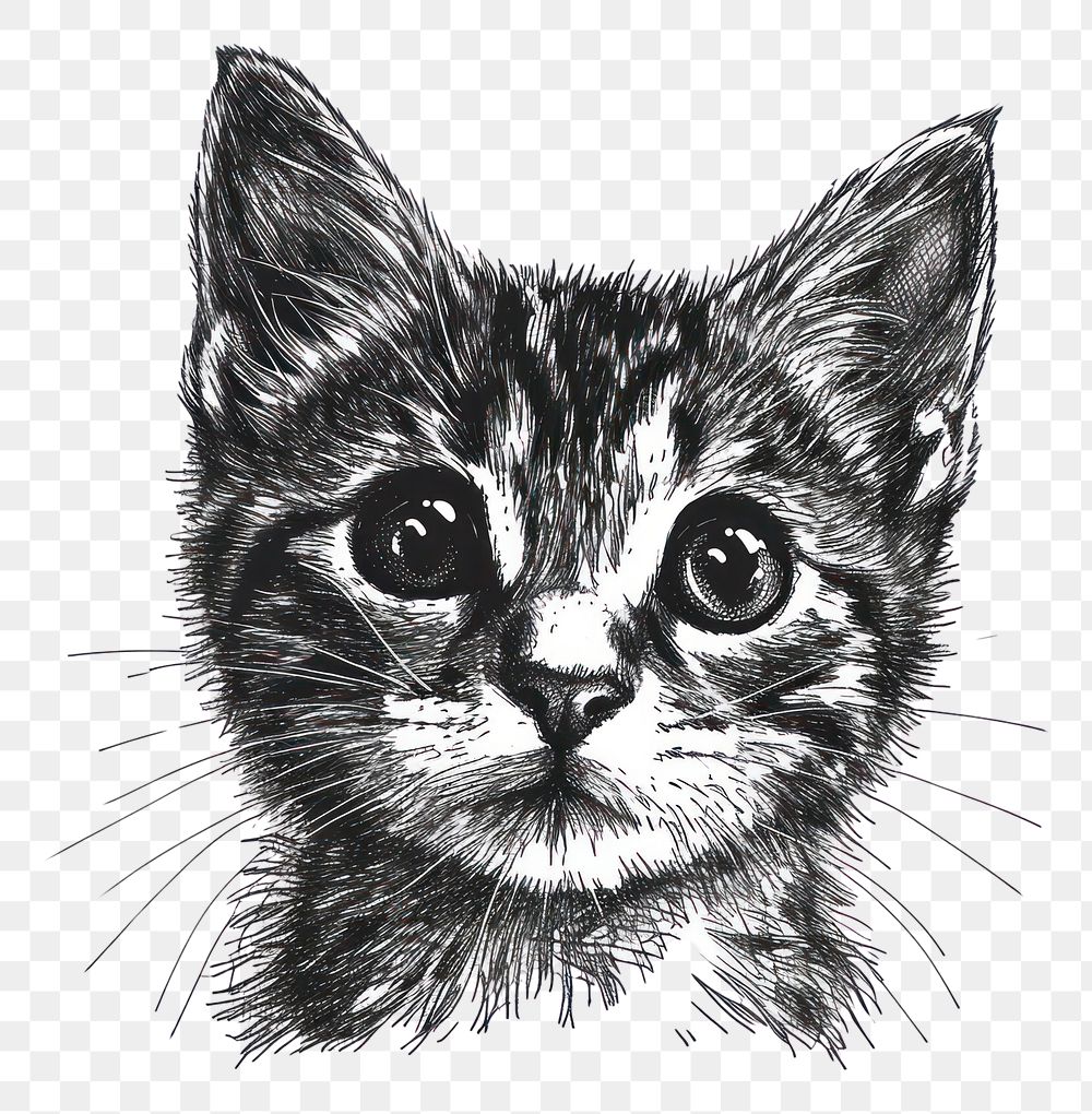 PNG Drawing mammal animal sketch. | Free PNG - rawpixel